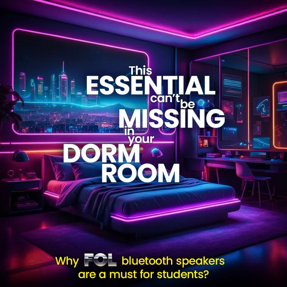 Dorm Room Essentials: Best Bluetooth Speakers for Students | FOL Audio ...