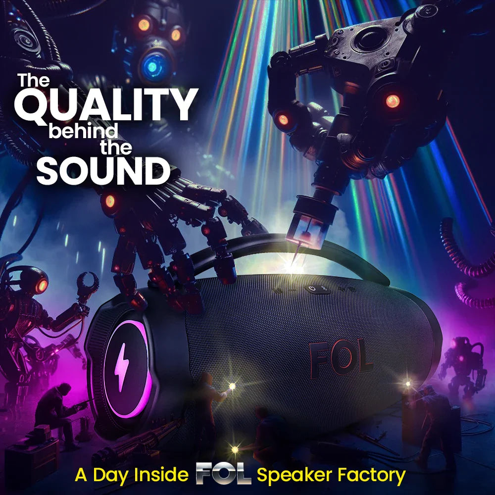 Inside FOL’s Factory: How Quality Bluetooth Speakers Are Made ｜FOL ...