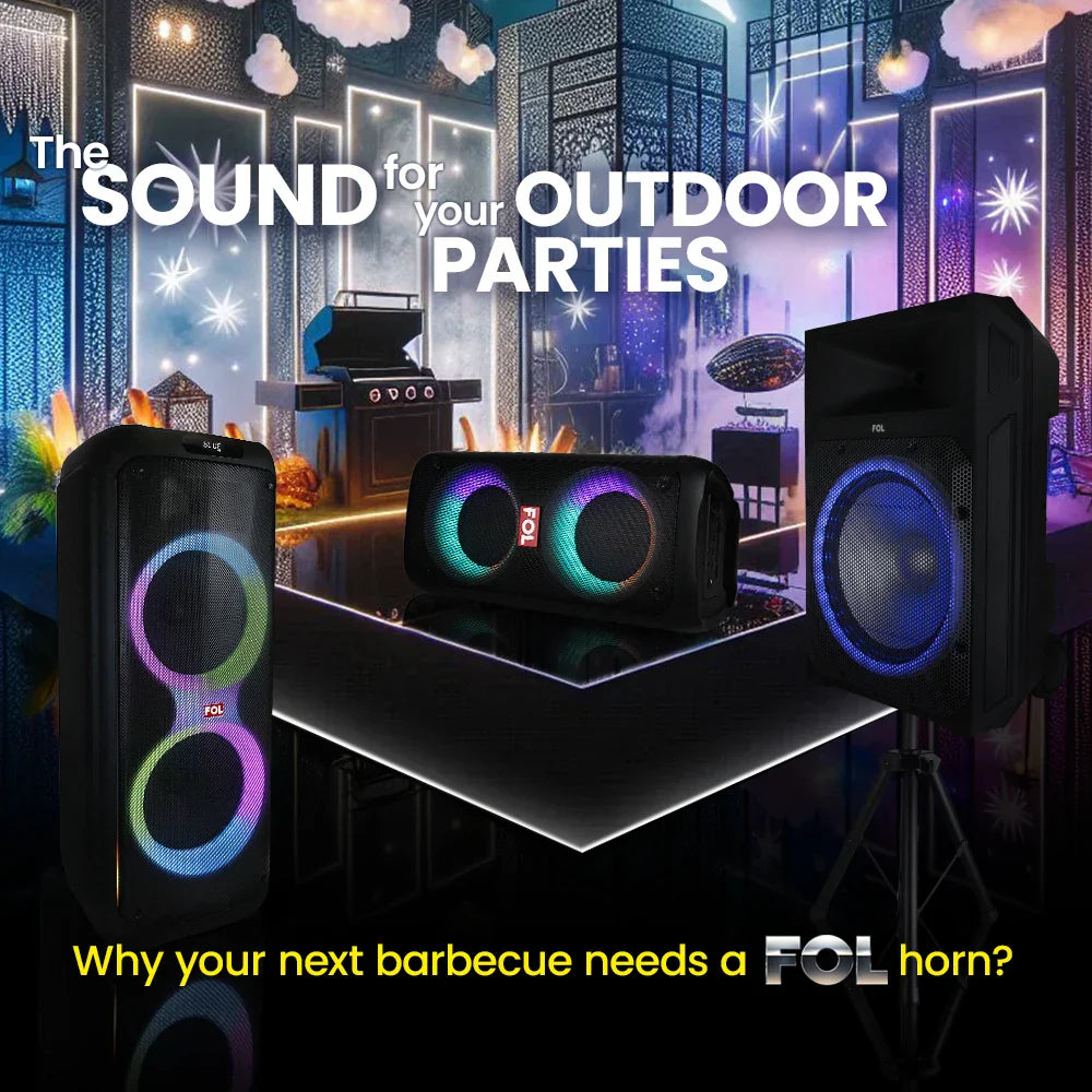 Best Bluetooth Speakers for BBQs – FOL FS-T868 & FS-L2212 Party Speaker ...