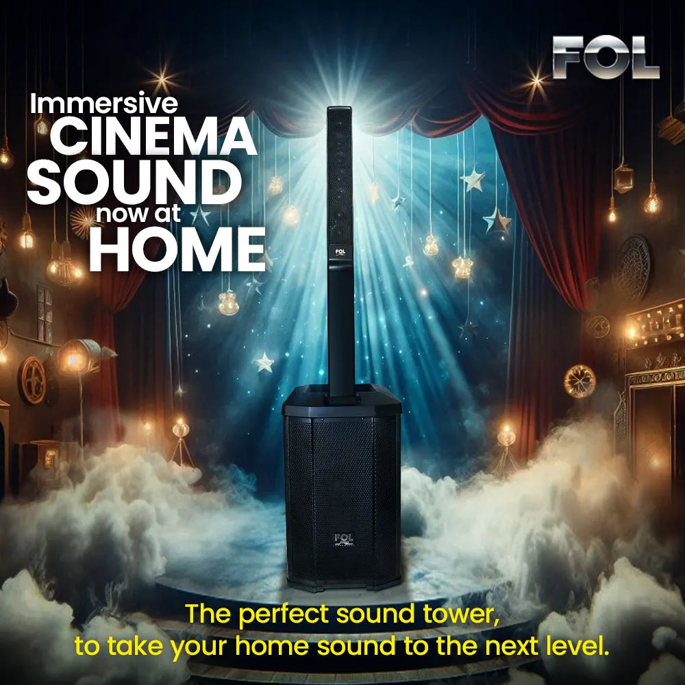 FOL FS-T900 Home Theater Speaker | 600W Tower with Subwoofer & TWS ...