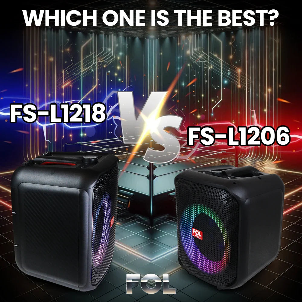 FOL FS-L1206 vs FS-L1218 – Portable Bluetooth Speaker Comparison ...